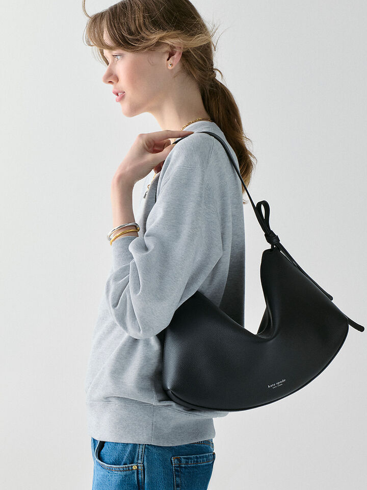 Loop Large Shoulder Bag BLACK | SHOULDER BAGS | Kate Spade Australia