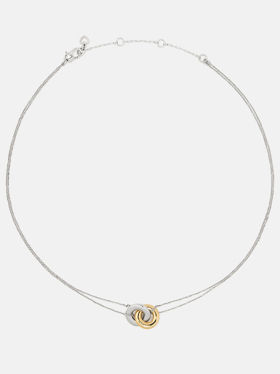 Interlock Small Pendant INTERLOCK | NECKLACES | Kate Spade Australia