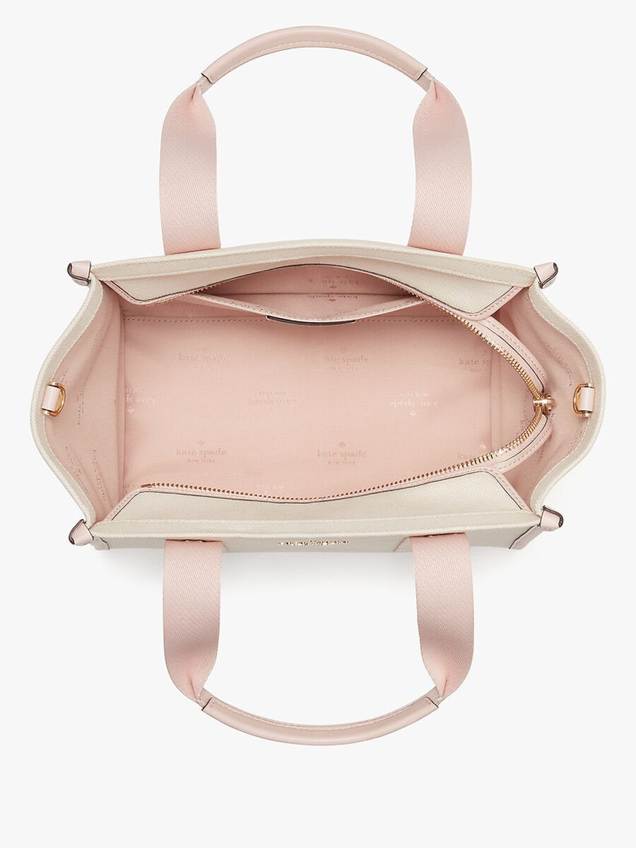 Kip Canvas Small Tote ROSE SMOKE MULTI | OUTLET | Kate Spade Australia