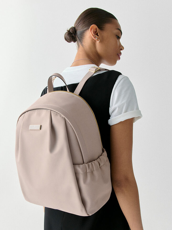 Carter Nylon Large Backpack COZY GREY | HANDBAGS | Kate Spade Australia