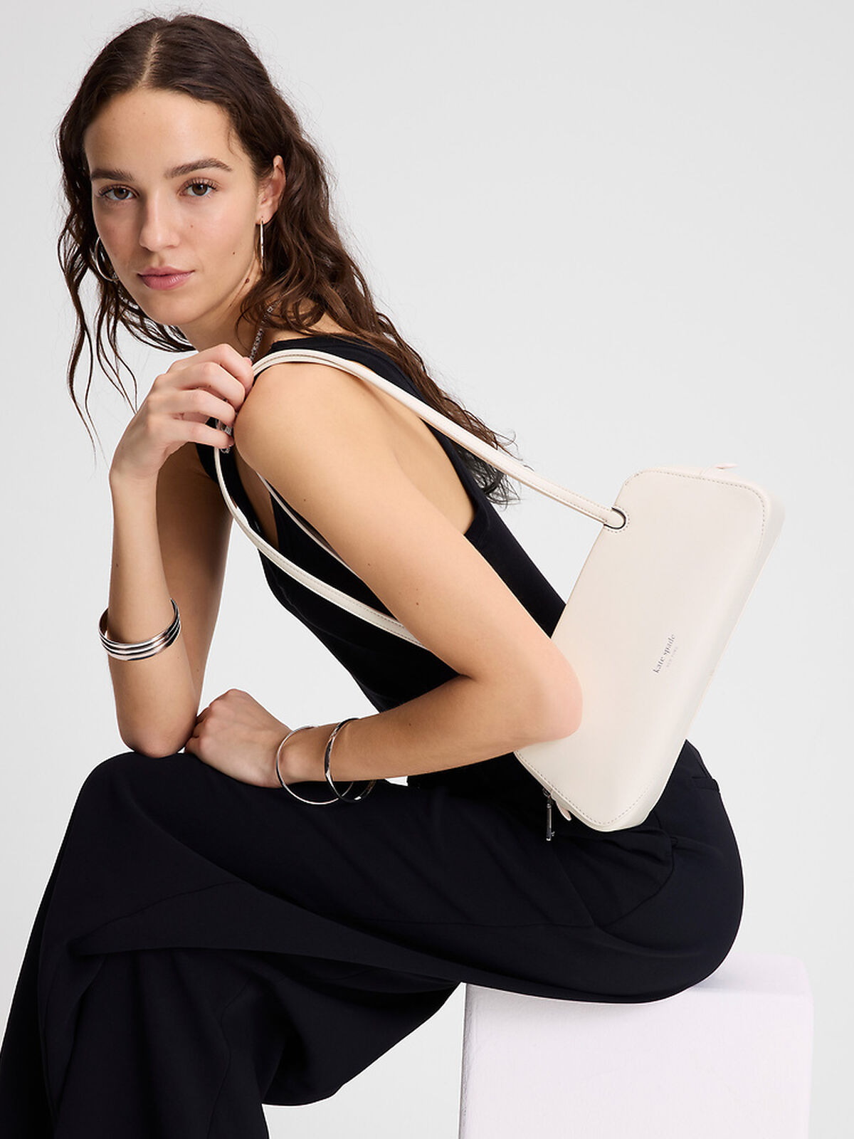 Grace Shoulder Bag CREAM | SHOULDER BAGS | Kate Spade Australia