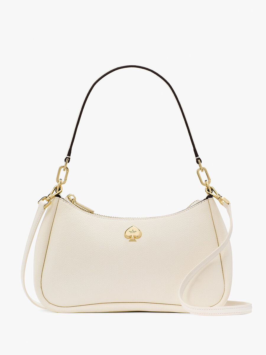Kayla Small Convertible Shoulder Bag MERINGUE | OUTLET | Kate Spade ...