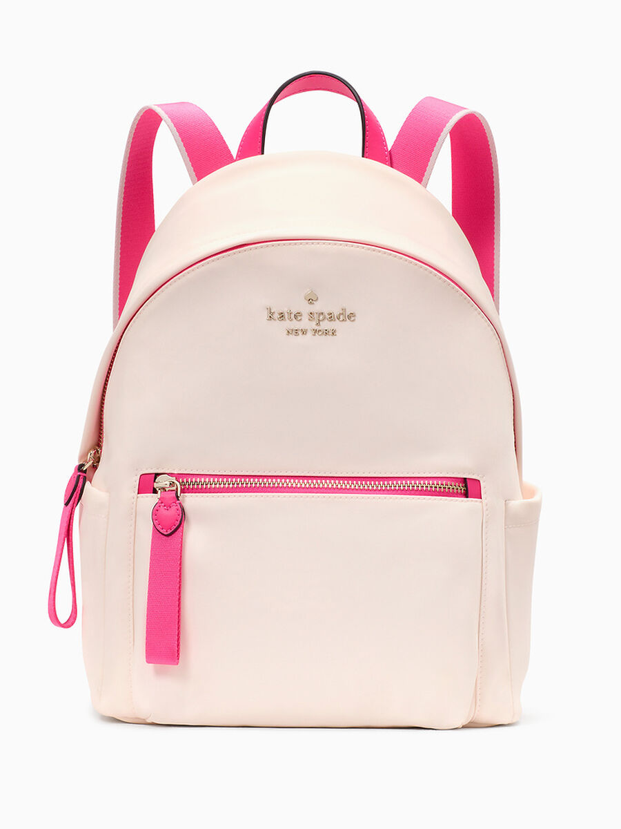 Chelsea Nylon Medium Backpack BLUSH CLOUD MULTI | HANDBAGS | Kate Spade ...